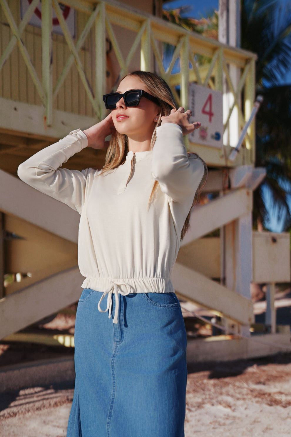 Ivy cloud top – Luna Mae